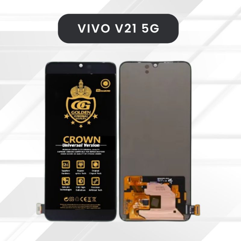 Jual LCD VIVO V21 5G / V25 5G / V25E / T1 PRO 5G TOUCHSCREEN FULL SET / LCD COMPLETE ORIGINAL ...