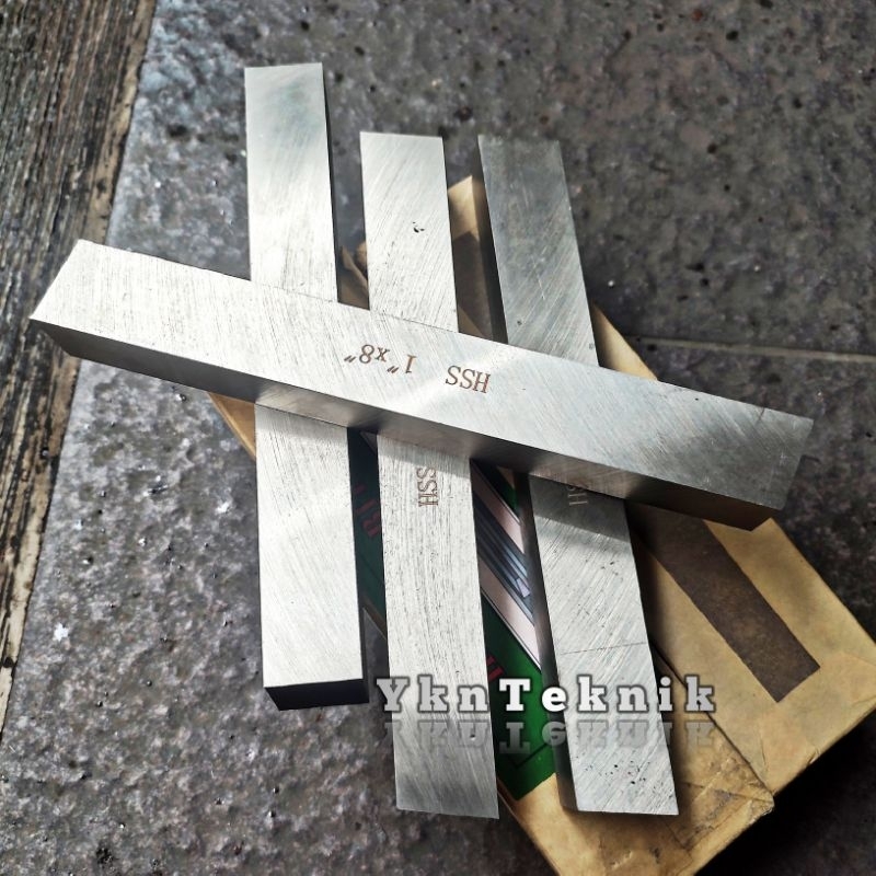 Jual pahat bubut hss 1 x 8 ( lebar 25 mm x tebal 25 mm x panjang 200 mm ...