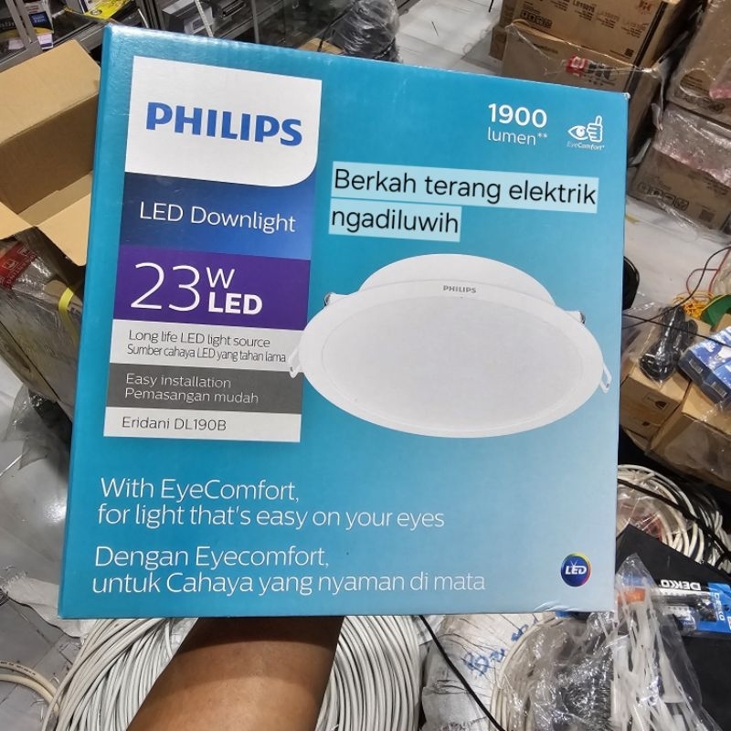 Jual Philips Downlight 3.5w/7w/10w/14w/22w Putih - Eridani G2 DL 190B ...