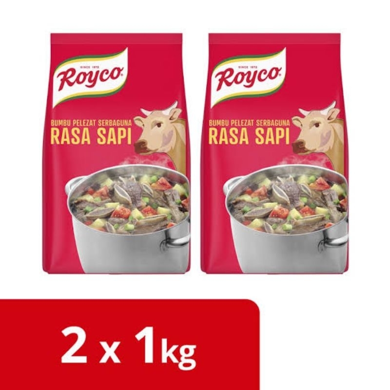 Jual ROYCO SAPI 1KG X 2PACK | Shopee Indonesia