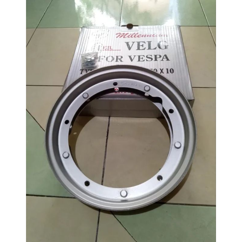 Jual velg vespa ring 10 untuk vespa super sprint bajaj ps px pxe excel ...