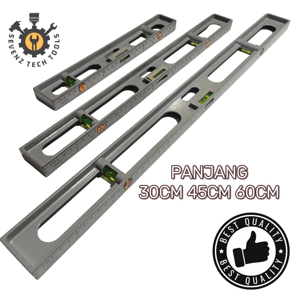 Jual WATERPASS BESI ALUMINIUM CAP ANCHOR JANGKAR 30 45 60CM BAGUS ...