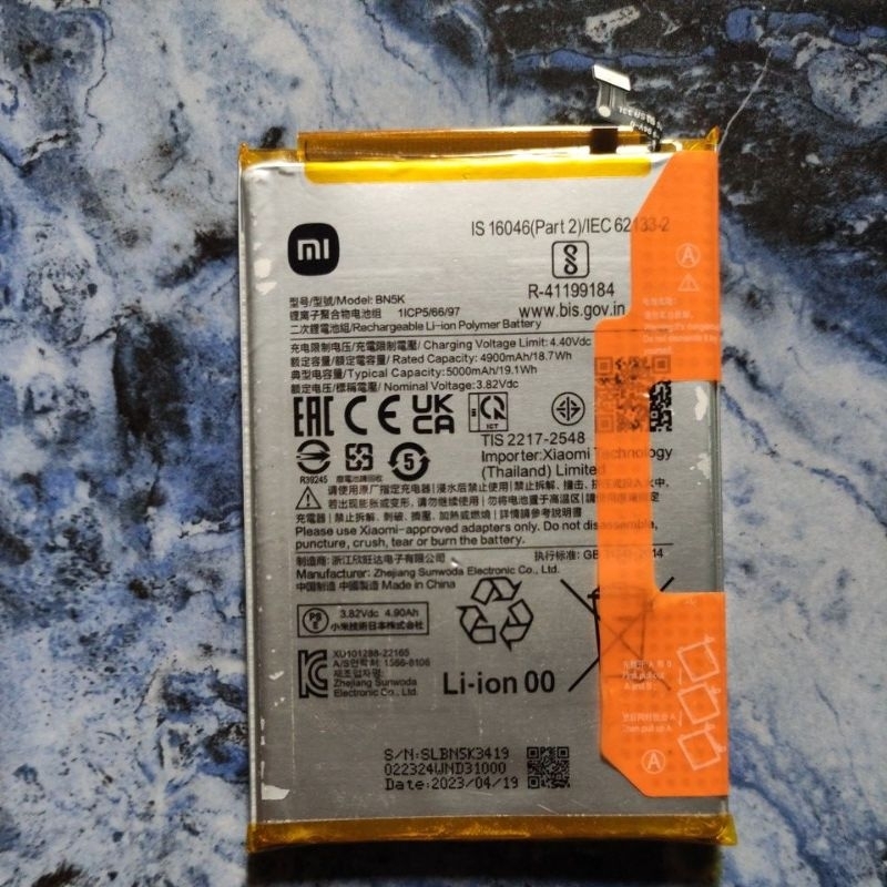 Jual BATERAI REDMI 12C BN5K ORI COPOTAN | Shopee Indonesia