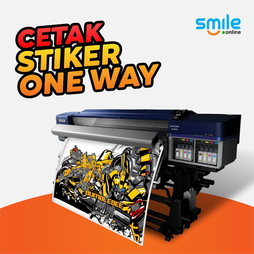 Jual CETAK STIKER ONEWAY VISION UNTUK KACA RUANGAN, KACA MOBIL, DLL | Shopee Indonesia