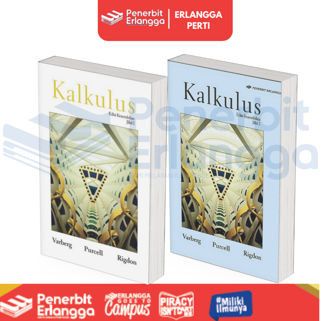 Jual [Erlangga] Buku Referensi Mahasiswa: Kalkulus Edisi 9 Jilid 1 & 2 ...