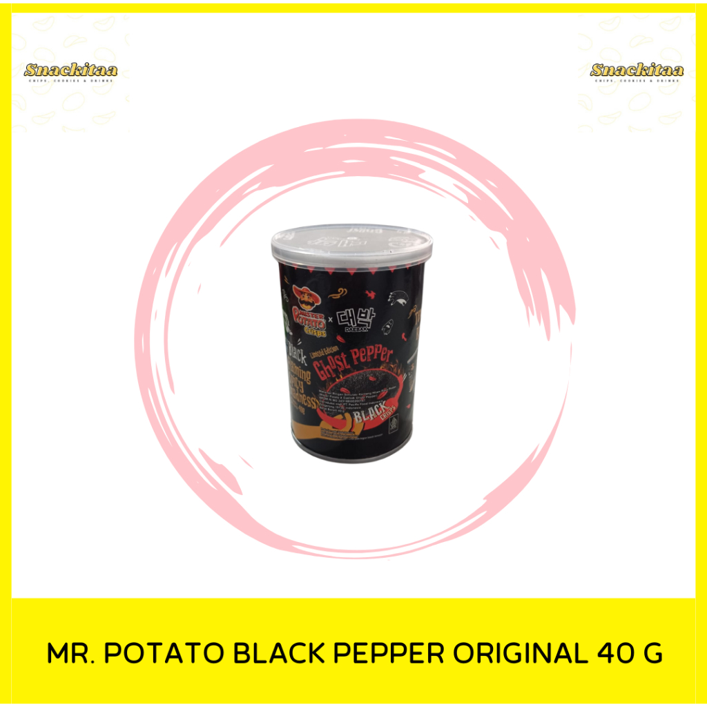Jual KRIPIK KENTANG MR. POTATO GHOST PEPPER 40G | Shopee Indonesia