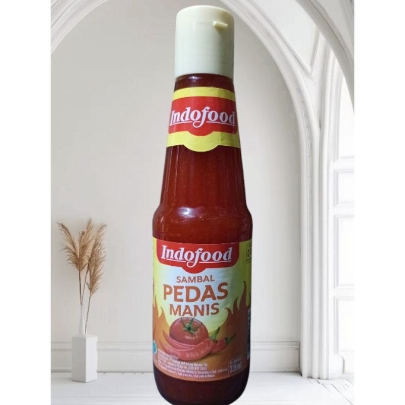 Jual Indofood sambal pedas manis 335ml (pedas manis, extra pedas ...