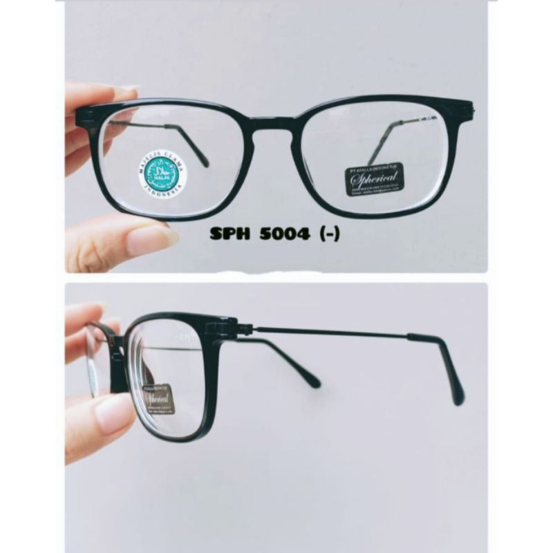 Jual KACAMATA MINUS RABUN JAUH SPH 5004 Free kantong serut hitam+lap ...