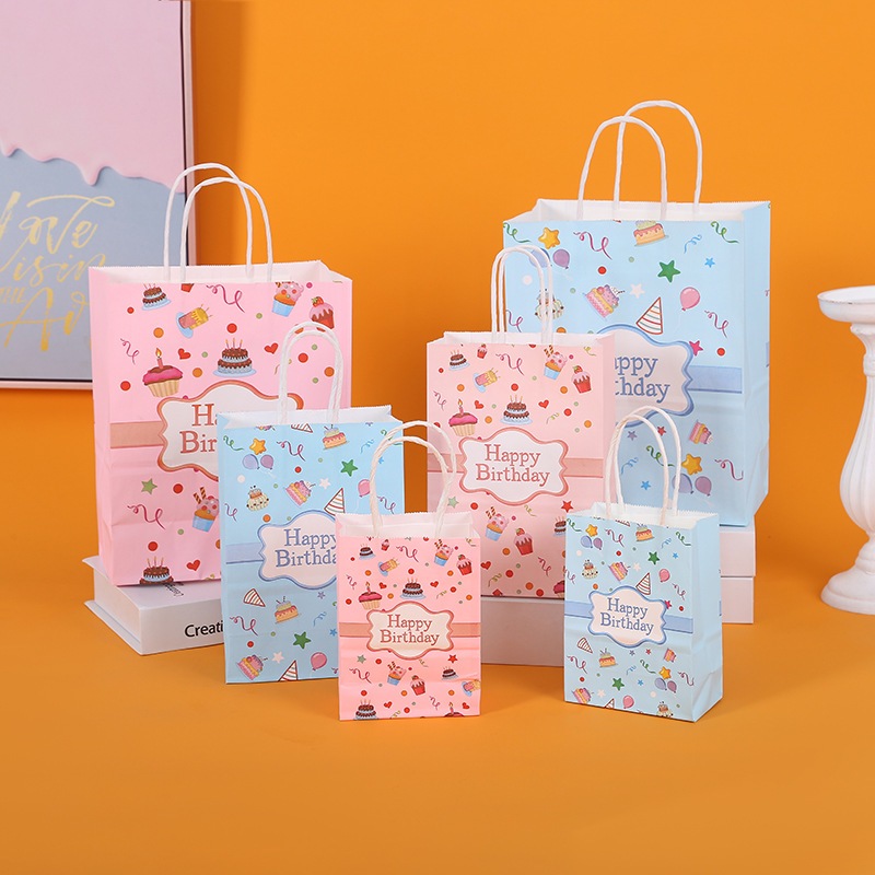 Jual PAPER BAG HAPPY BIRTHDAY TAS HADIAH HAMPERS KERTAS KADO MOTIF ...