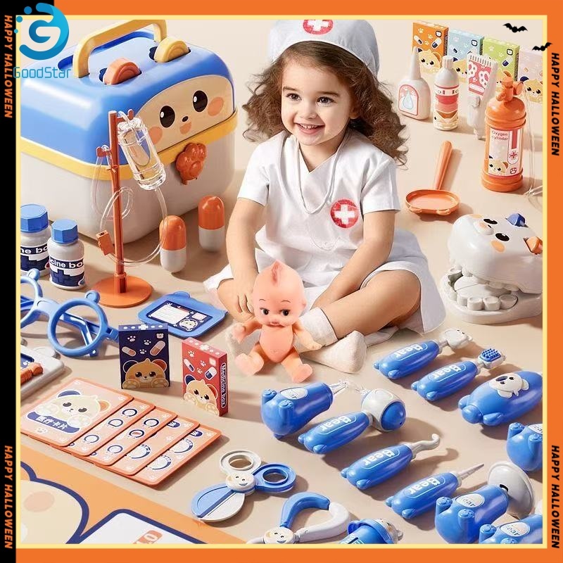 Jual 【GoodStar】Mainan Dokter Anak Lengkap 39-74pcs - Set Alat Medis ...