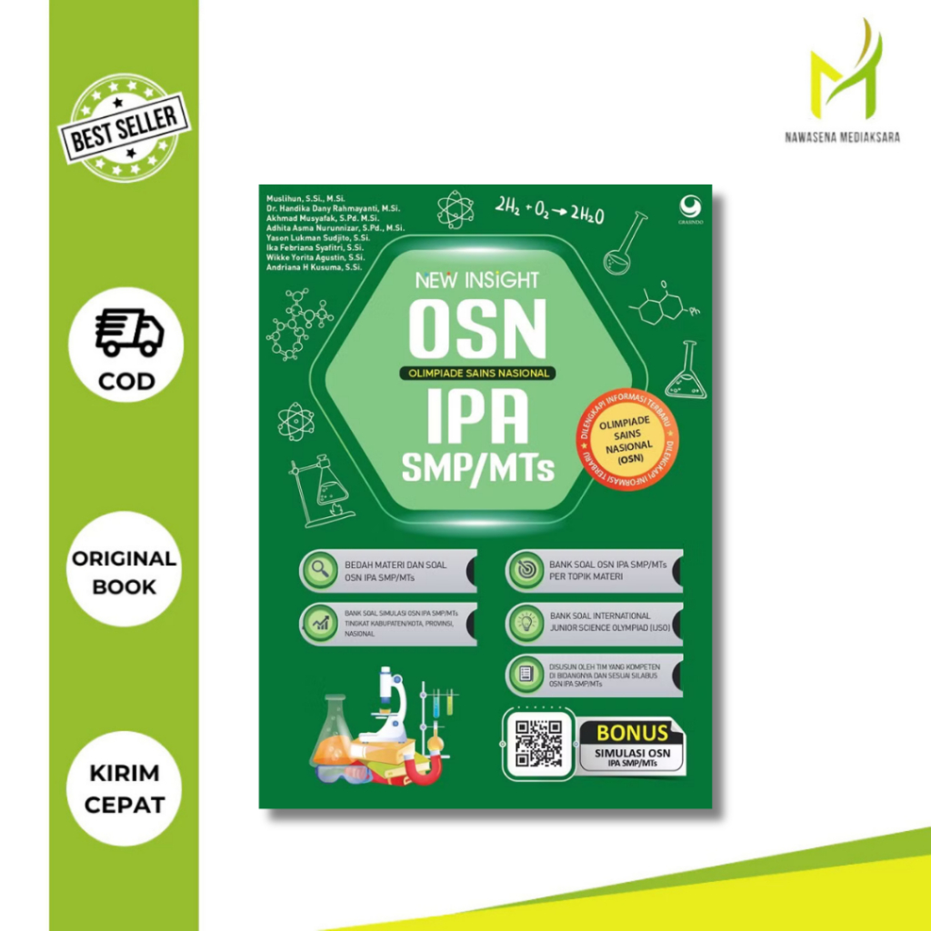 Jual New Insight OSN (Olimpiade Sains Nasional) IPA SMP/MTS | Shopee Indonesia