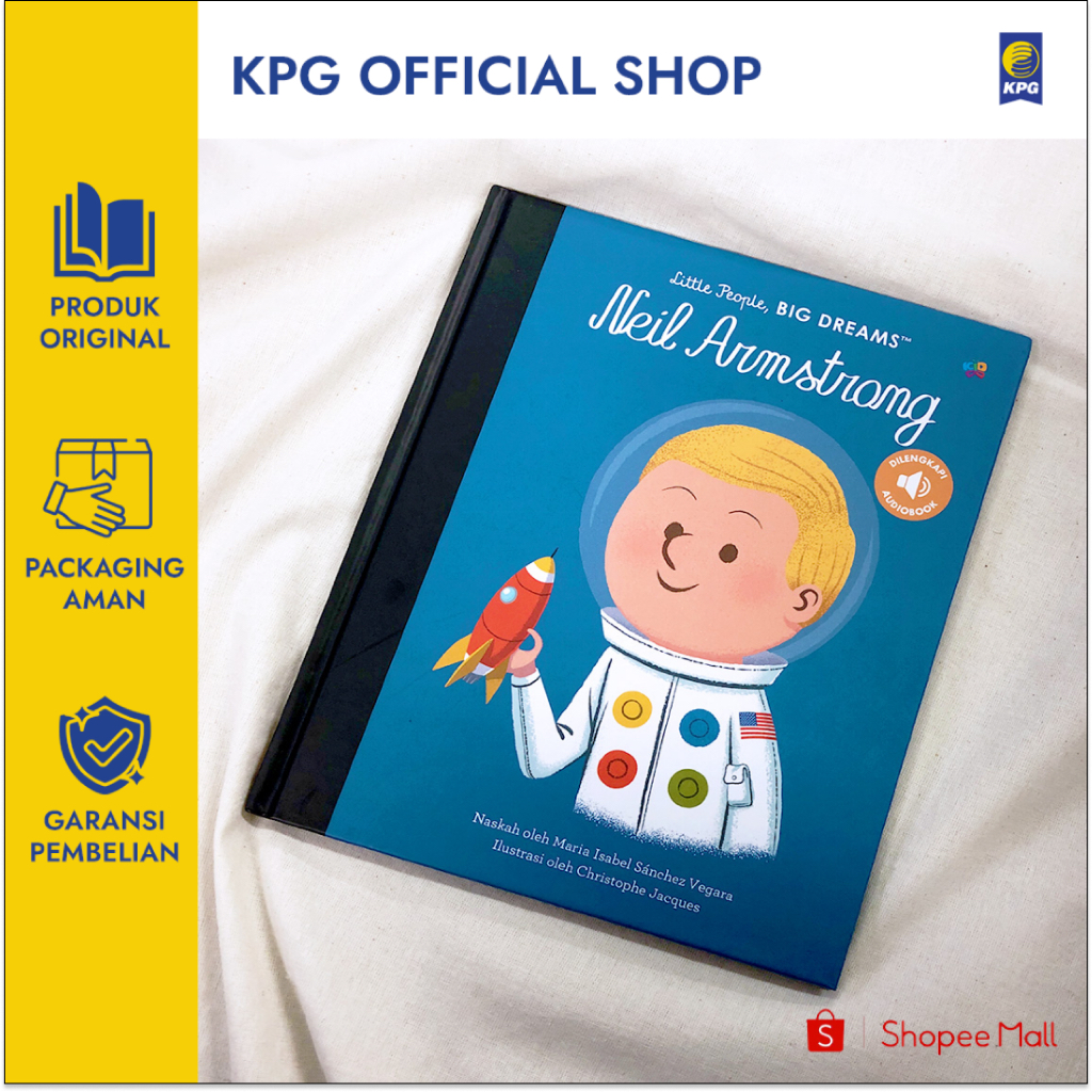 Jual KPG - Little People Big Dreams: Neil Armstrong (Maria Isabel ...