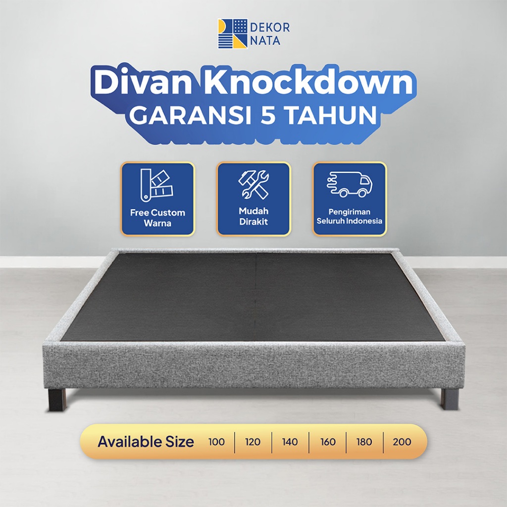 Jual [GARANSI 5 TAHUN] Dekornata - Riley Divan Only Laci Tanpa ...
