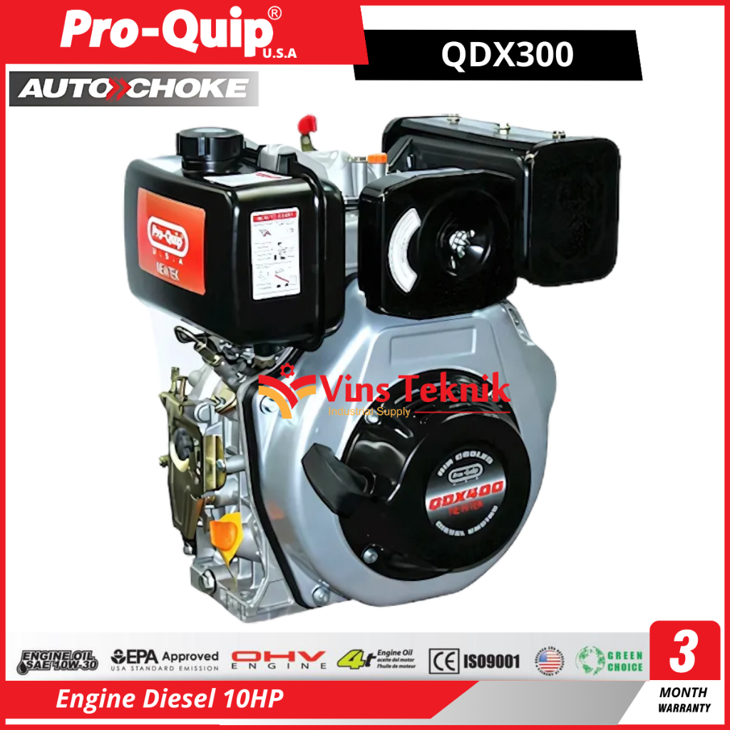 Jual Mesin penggerak engine diesel 10HP QDX 300 Proquip QDX300 | Shopee ...