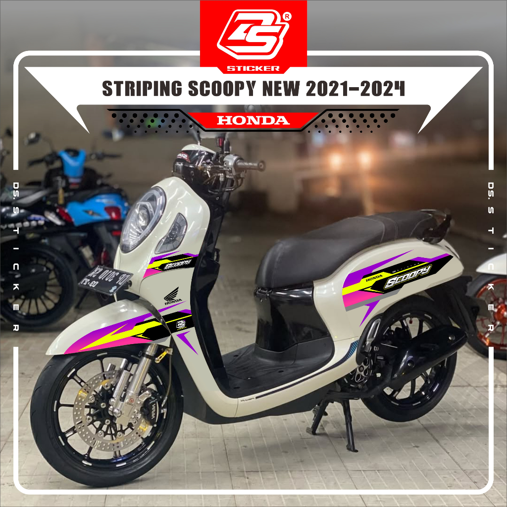 Jual Stiker Scoopy New 2021 Decal Striping Scoopy 2023 Sticker Scoopy ...