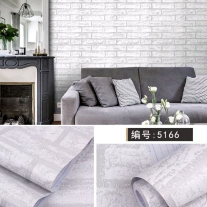 Jual WALLPAPER STIKER DINDING BATAKO UK PANJANG 8M X LEBAR 45CM ...