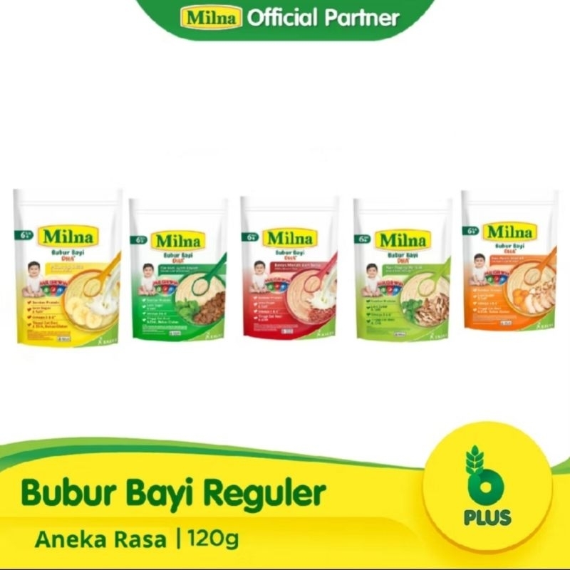Jual BUBUR MILNA MPASI 6+ 8+ promo ed MAR 2026 | Shopee Indonesia
