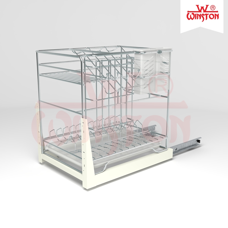 Jual Rak Tarik Stainless Winston WW 010 J for Kitchen Set Kabinet 40cm ...