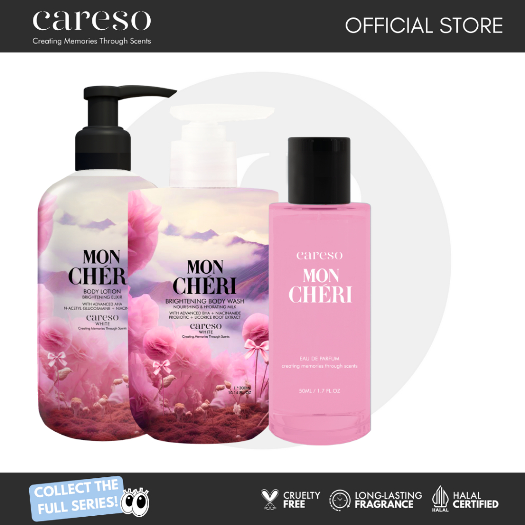 Jual Mon Chéri - Full Series Bundle (Body Lotion + Body Wash + EDP ...