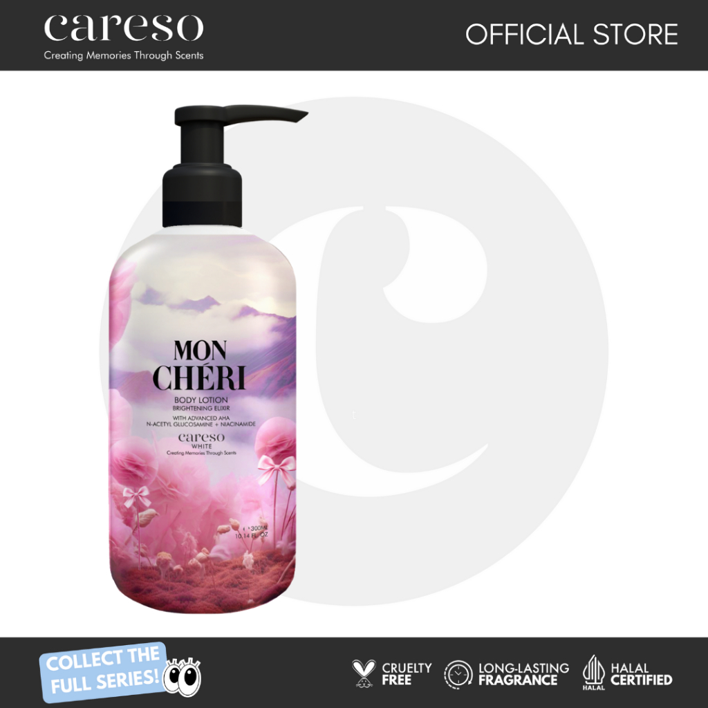 Jual CARESO - Mon Chéri Body Lotion 300ML | Shopee Indonesia