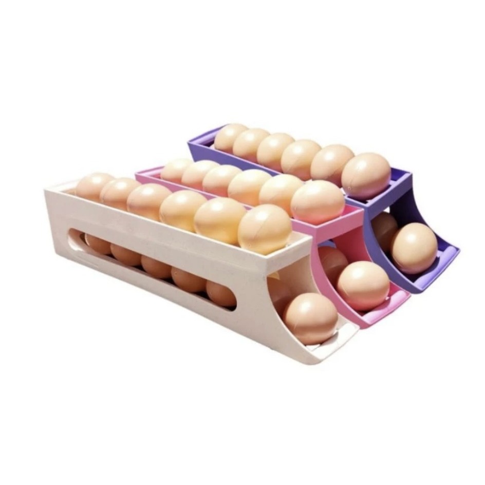 Jual Rak Telur Tingkat / Egg Tray / Tempat Penyimpanan Telur Minimalis ...