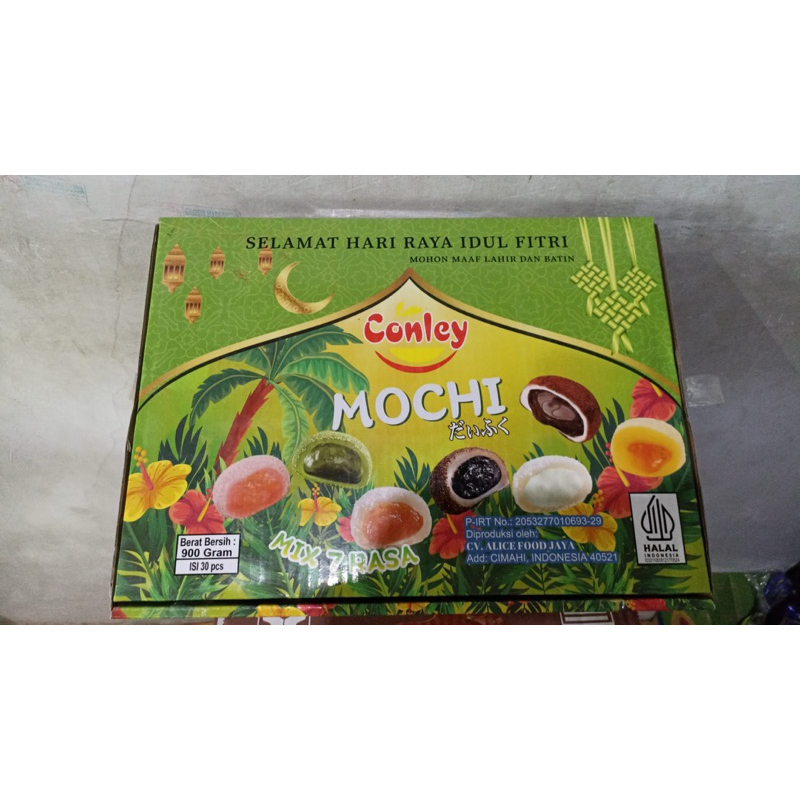 Jual hampers mochi Conley isi 30 pcs dapat 7 varian rasa | Shopee Indonesia