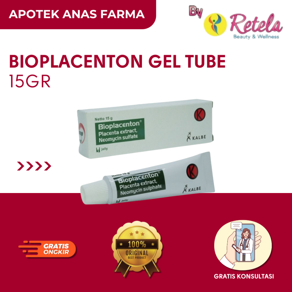 Jual BIOPLACENTON GEL TUBE 15GR | Shopee Indonesia