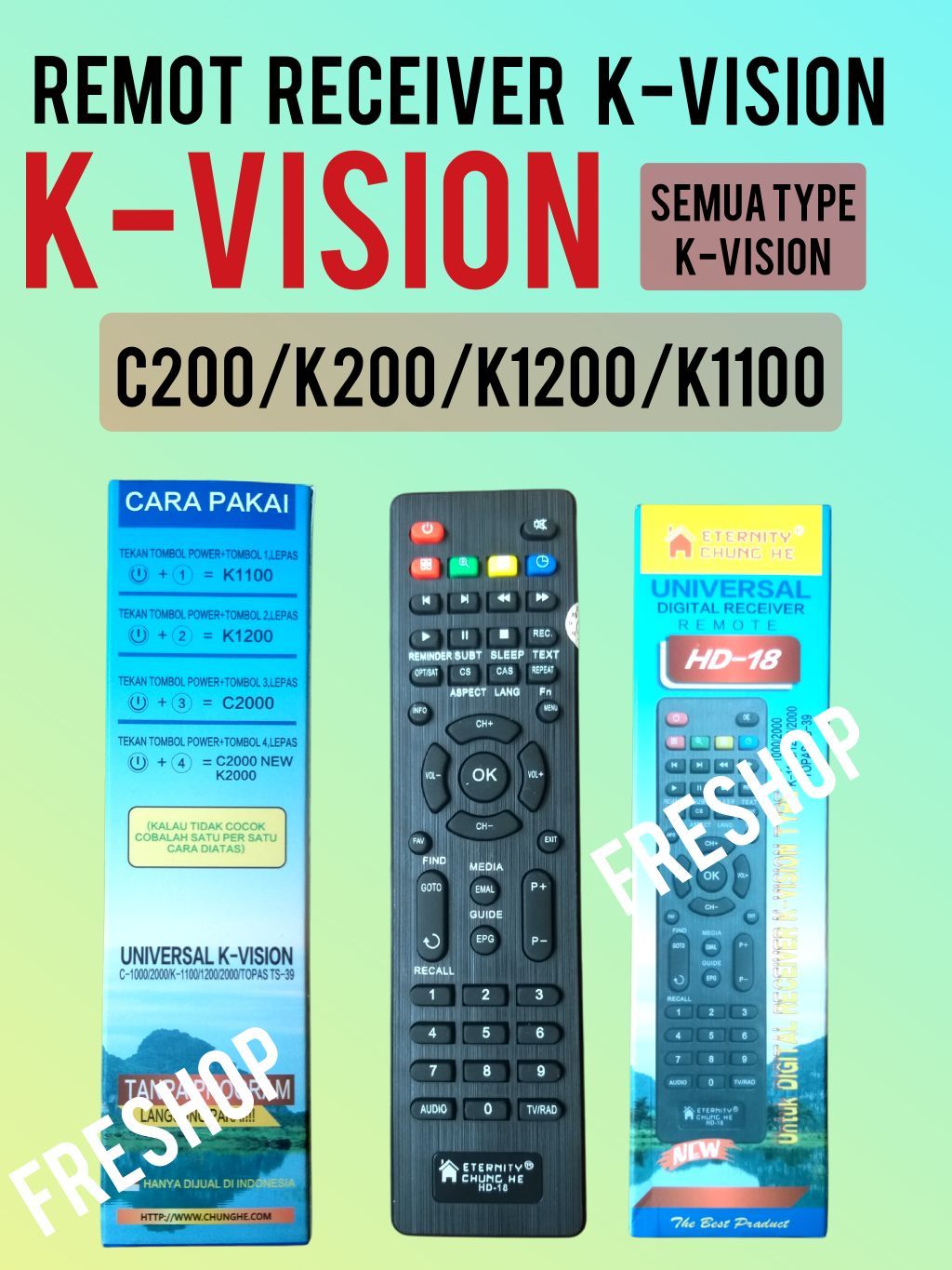Jual Remote receiver multi K-VISION semua type kvision | Shopee Indonesia