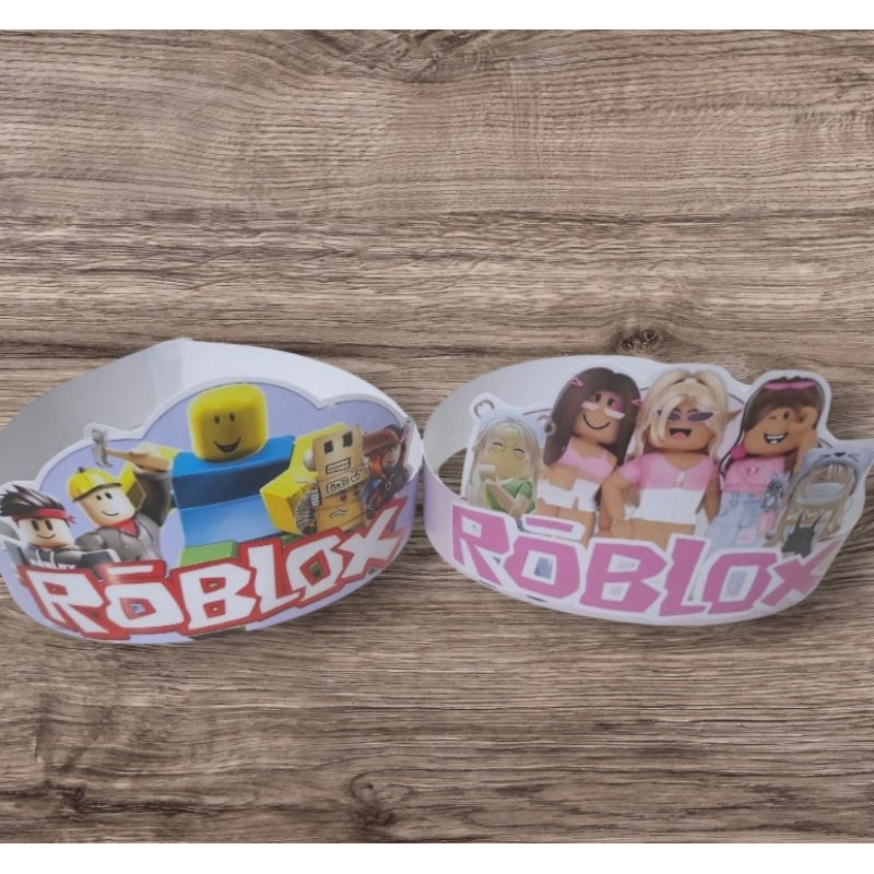 Jual Topi ulang tahun Roblox custom | Shopee Indonesia