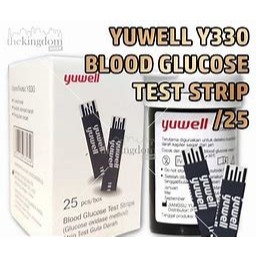 Jual Strip Gula Darah Stik Test Glocose Refil Isi 25pc / Strip Glucose ...