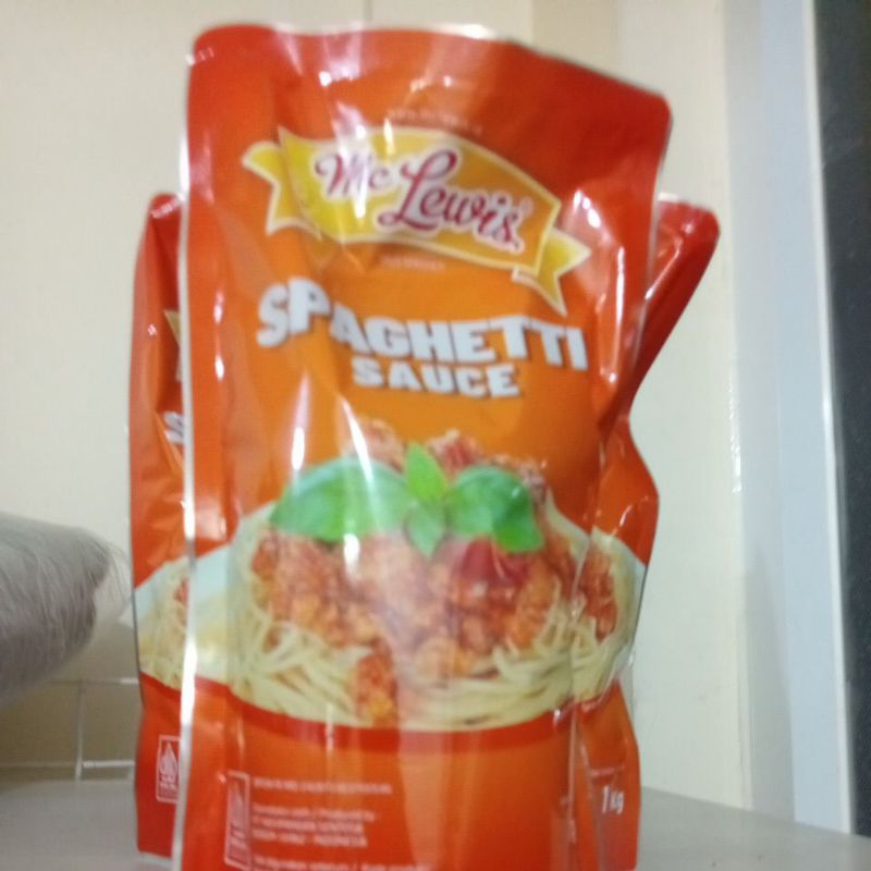 Jual Mc Lewis Pouch Spaghetti Sauce 1kg | Shopee Indonesia
