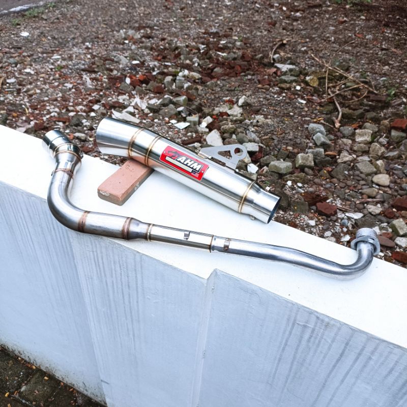 Jual Open spec pipe. AHM Canister 51mm for Wave 110/125 Xrm 110/125 ...