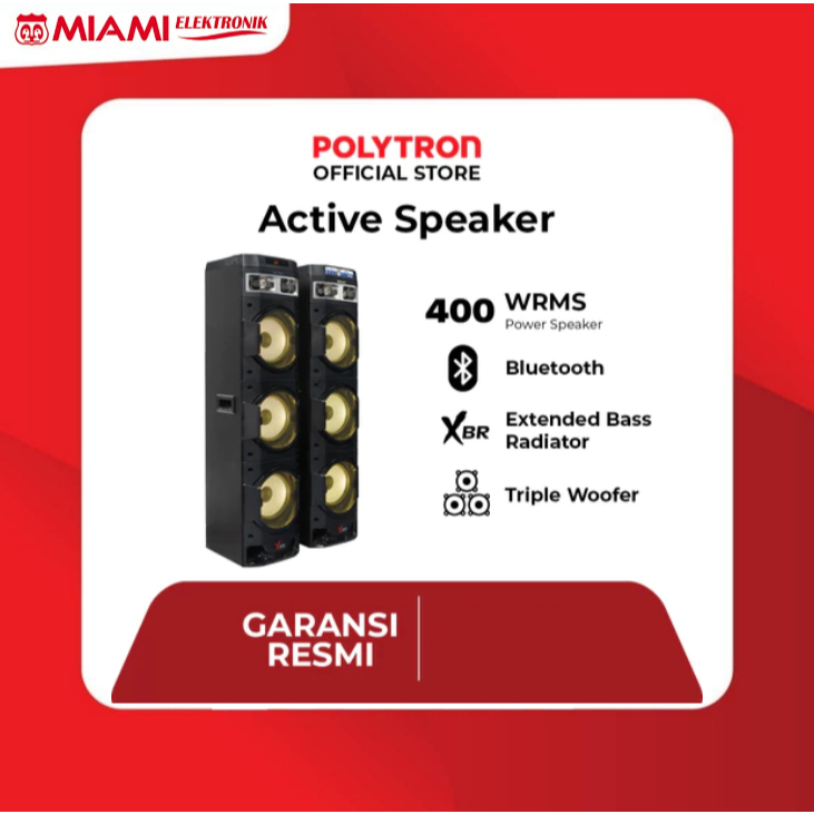 Jual POLYTRON PAS-10DF38 / PAS10DF38 SPEAKER AKTIF | Shopee Indonesia