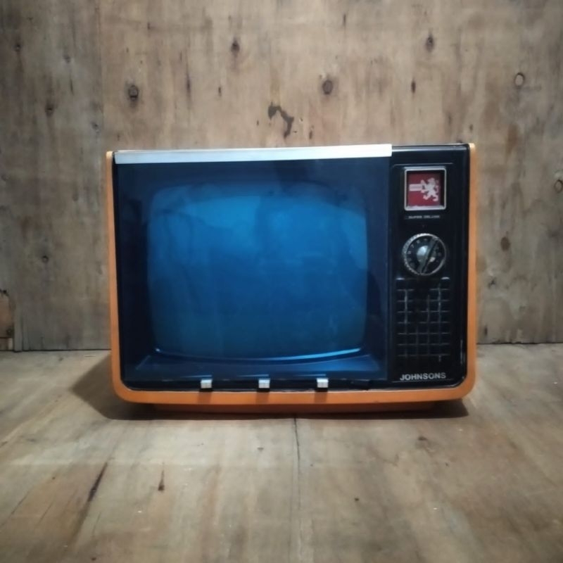 Jual Tv televisi merk johnsons vintage jadul antik lawas kuno | Shopee ...