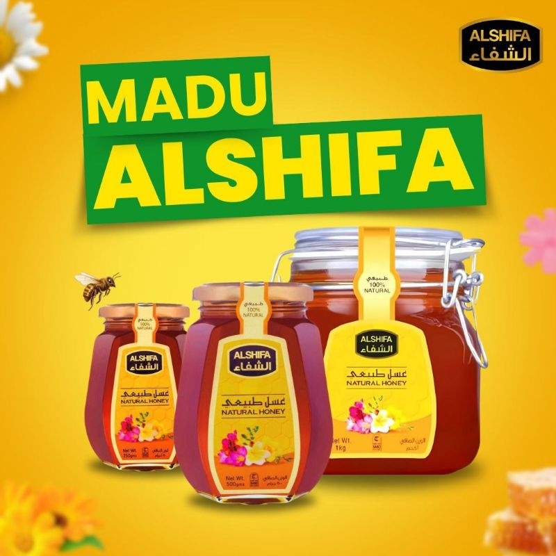 Jual Madu al shifa NATURAL HONEY 500gr madu asli yang langsung diimpor ...