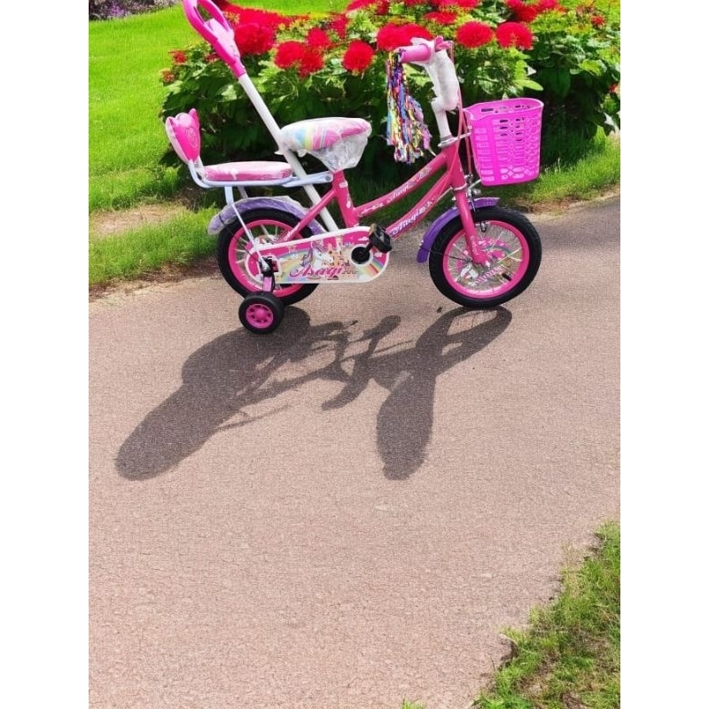 Jual Sepeda mini ban pompa pakai stir 12 inch 2 sd 5 tahun stir bisa ...