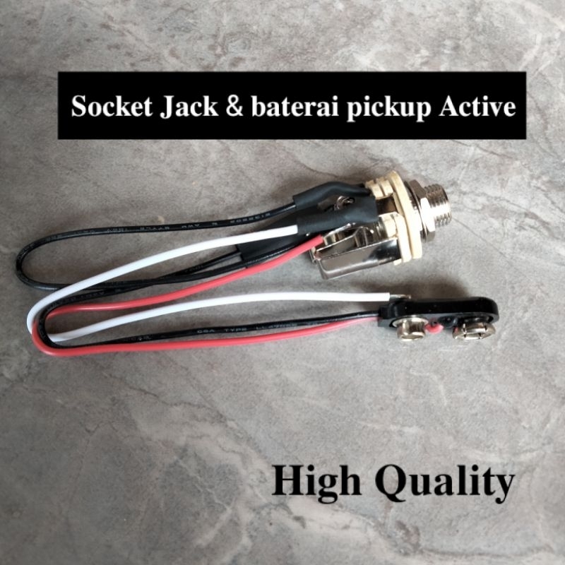 Jual soket pickup aktif socket baterai pickup aktif | Shopee Indonesia