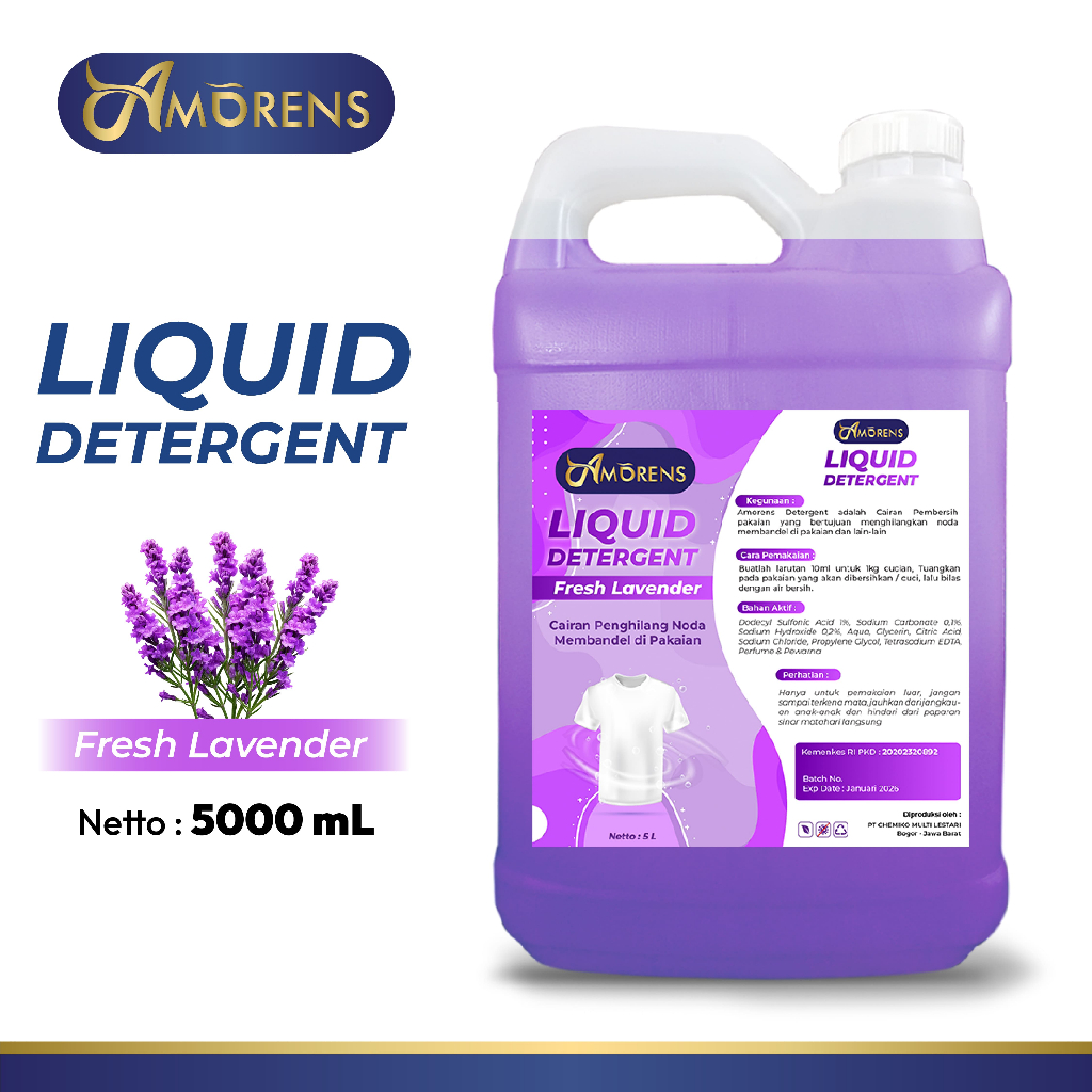 Jual AMORENS Deterjen 5 Liter | Shopee Indonesia