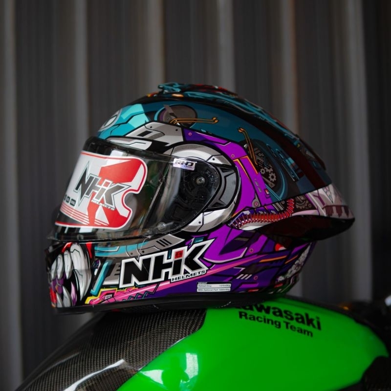 Jual HELM NHK MARK 1 PESONA DAN TEKNOLOGI SINGLE VISOR RHD LENS ...