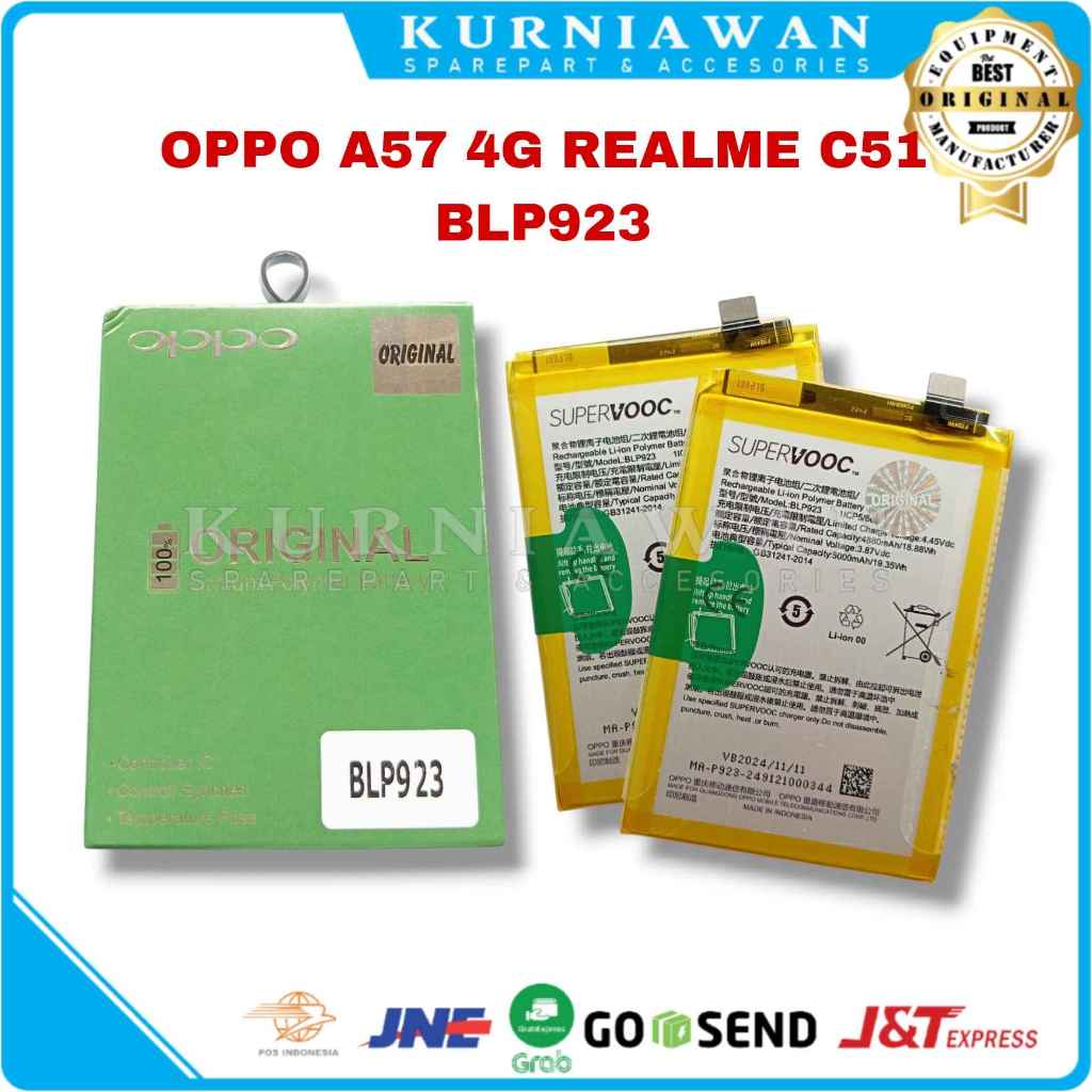 Jual Baterai Oppo A57 4G 2022 A57S A77 5G A77S 5G A97 5G A78 5G Realme ...