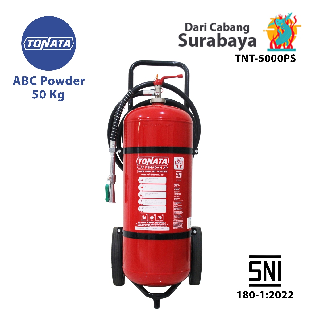 Jual Alat Pemadam Api Tonata SNI / APAB ABC Powder 50 kg | Shopee Indonesia