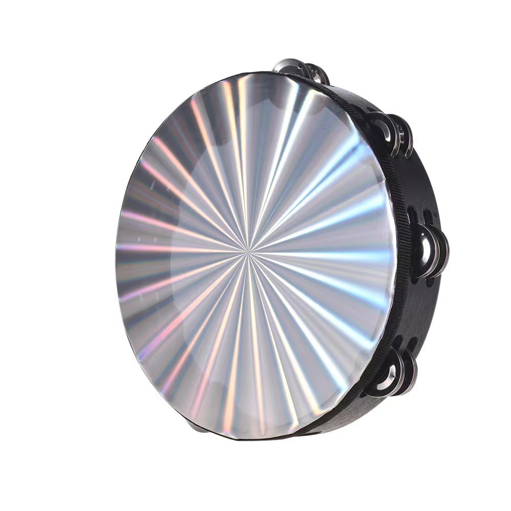 Jual Alat Musik Tamborin Tambourine Hologram Kecrekan Tambourine ...