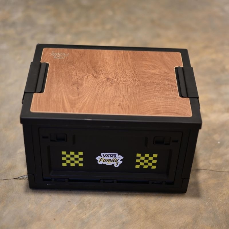 Jual Original Foldable Box Vans Family Black | Shopee Indonesia