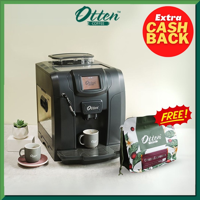 Jual Paket Mesin Kopi Otomatis - Otten Fully Automatic Coffee Machine ...