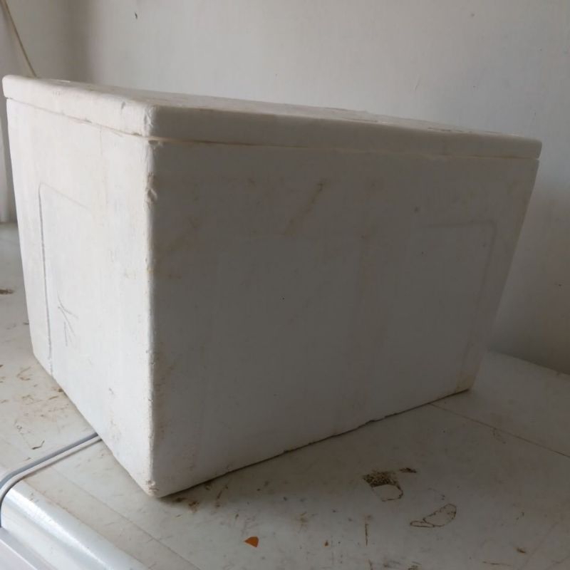 Jual (BEKAS) Stereofoam Box Gabus Besar ,ukuran 52x38x35cm Siza L ...