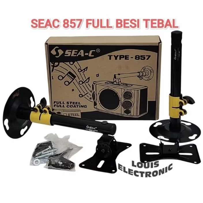 Jual Bracket Gantung Speaker SEAC SP-857 Breket Breket Sudut Dinding ...