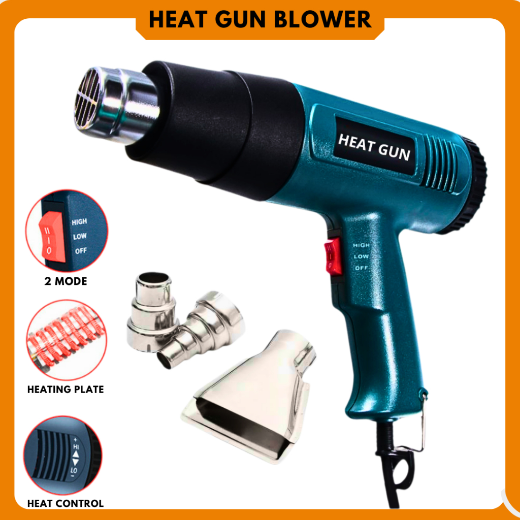 Jual Hot Air Gun Mesin Pemanas Pistol Angin Panas 1800W Dryer Heat Solder Thermal Heat Gun 2 ...