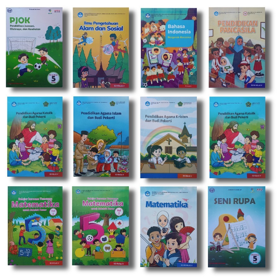 Jual Buku Paket Kurikulum Merdeka SD Kelas 5 Kurikulum Penggerak Revisi Terbaru Matematika ...