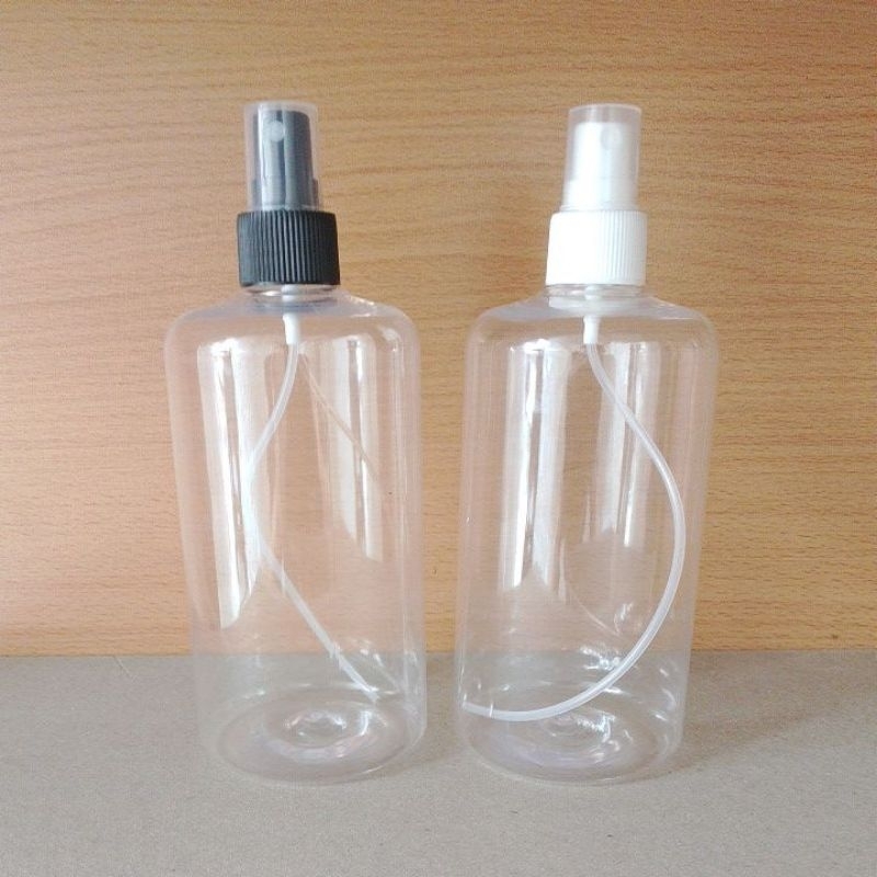 Jual Botol Plastik Pet HS Neck 24 Clear Tutup Sprayer Putih | Botol ...