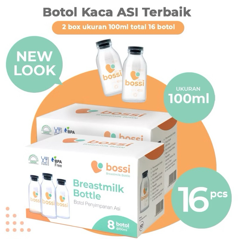 Jual Botol asi bossi harga satuan /perpcs!!!!! | Shopee Indonesia